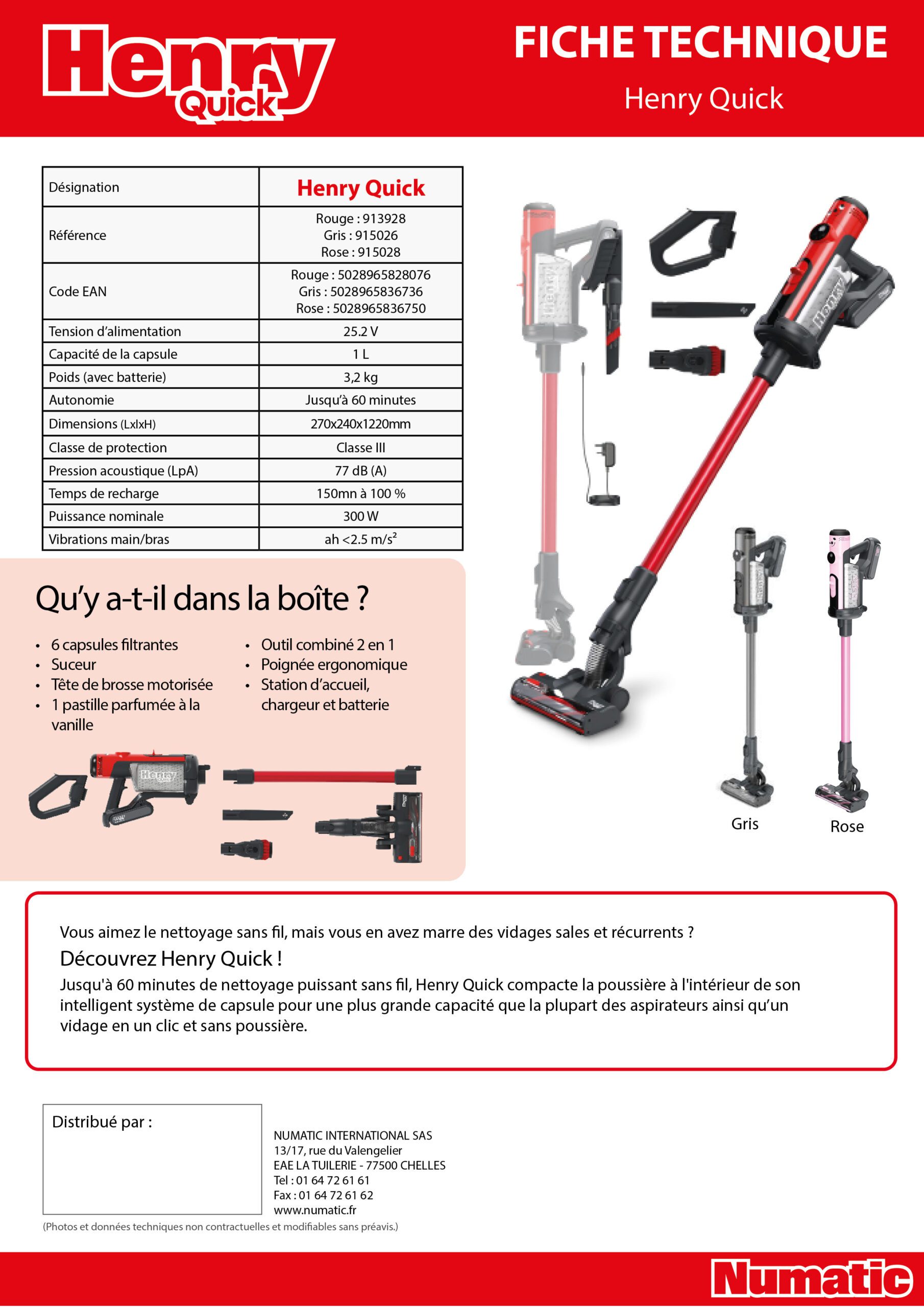 Henry Quick - Numatic International